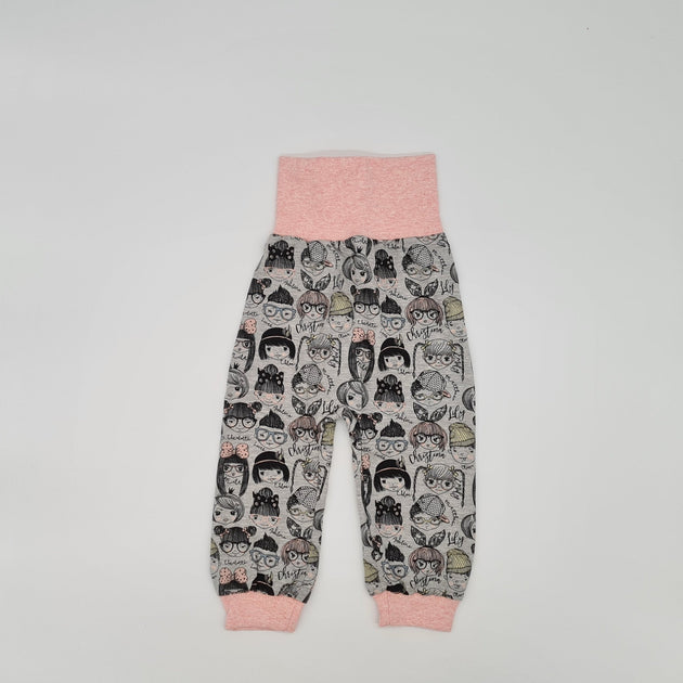 Pumphose Gesichter – panda&floeckchen